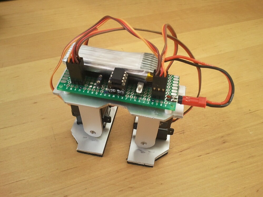ATtiny85 Low-Cost biped Robot - Showcase - Arduino Forum