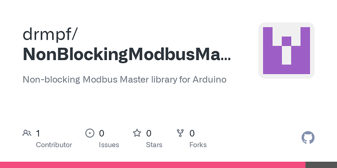 A Non Blocking Modbus Master Library - Interfacing w/ Software on the Computer - Arduino Forum