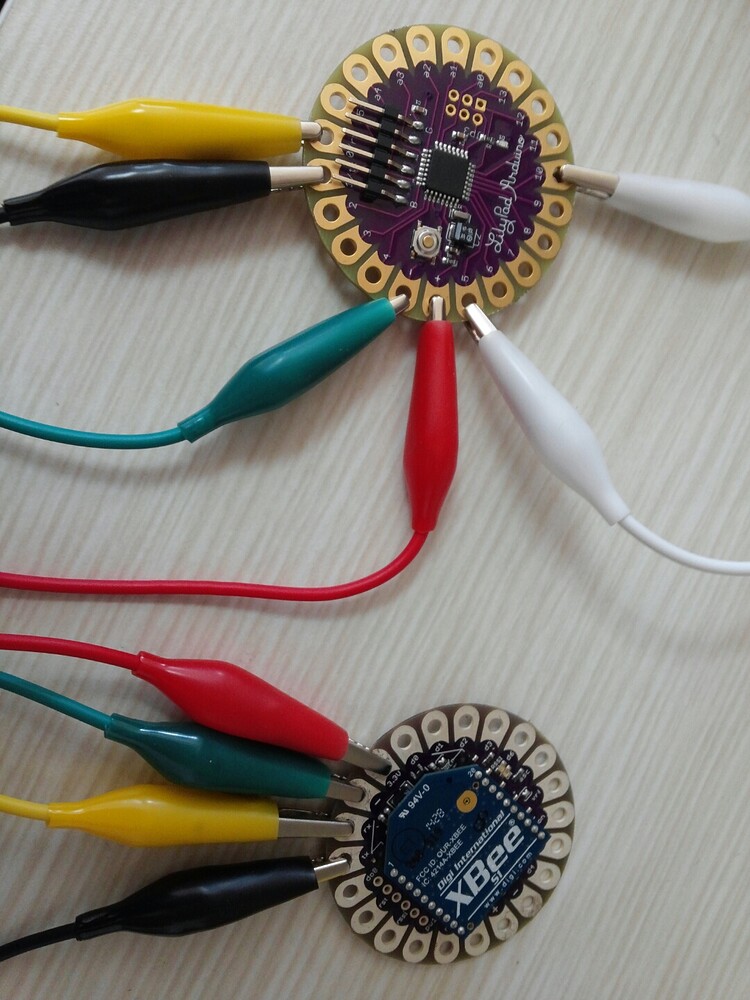 xbee and lilypad connecting - Networking, Protocols, and Devices - Arduino Forum