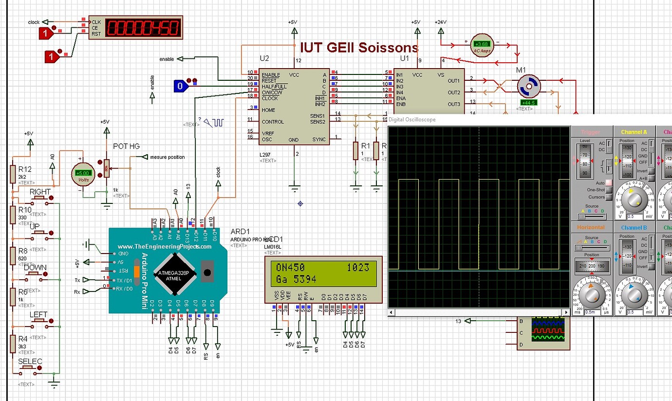 Tuto Step motor pas à pas routine interruption frequence - Tutoriels et cours - Arduino Forum