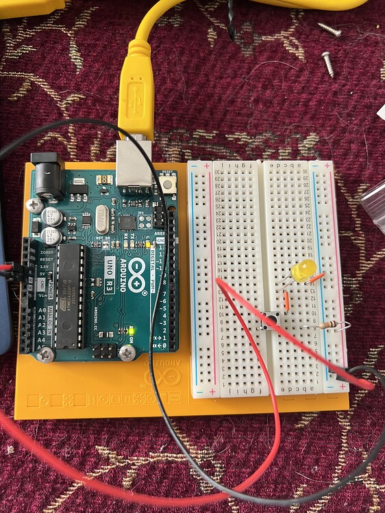Problème Avec Le Projet 1 Allumer Une Led Arduino Uno Français