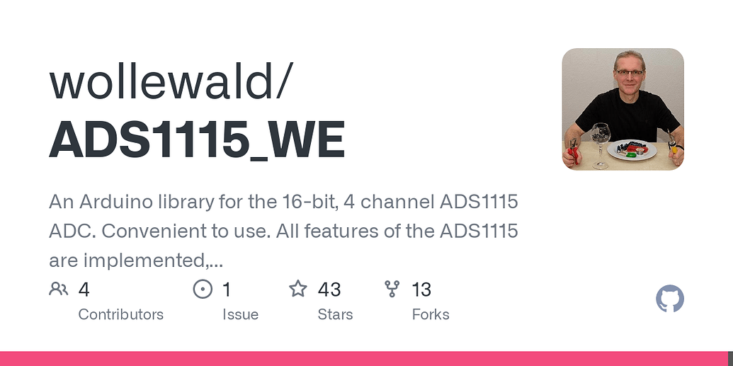 Can ADC ADS1115 measure its own input Vcc? - General Electronics - Arduino Forum
