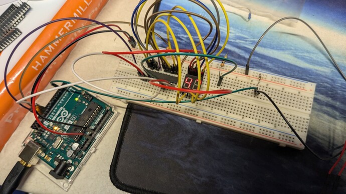 Issues with Max7219 and 7 segment displays - LEDs and Multiplexing - Arduino Forum