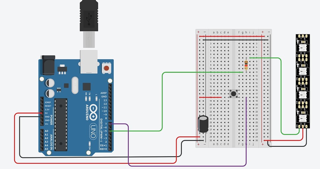 WS2812B debug help - General Guidance - Arduino Forum