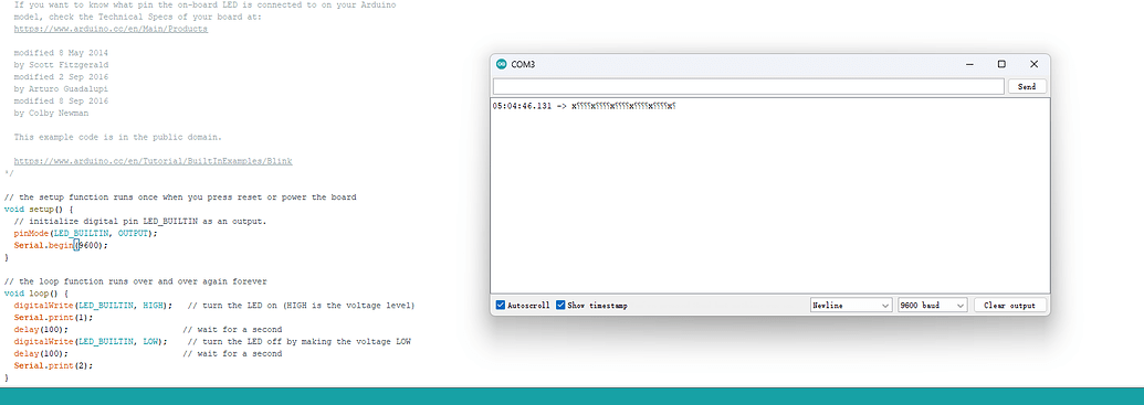 Arduino serial port output messy code - Programming - Arduino Forum