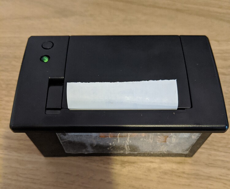 Thermal Printer control circuit board - General Electronics - Arduino Forum