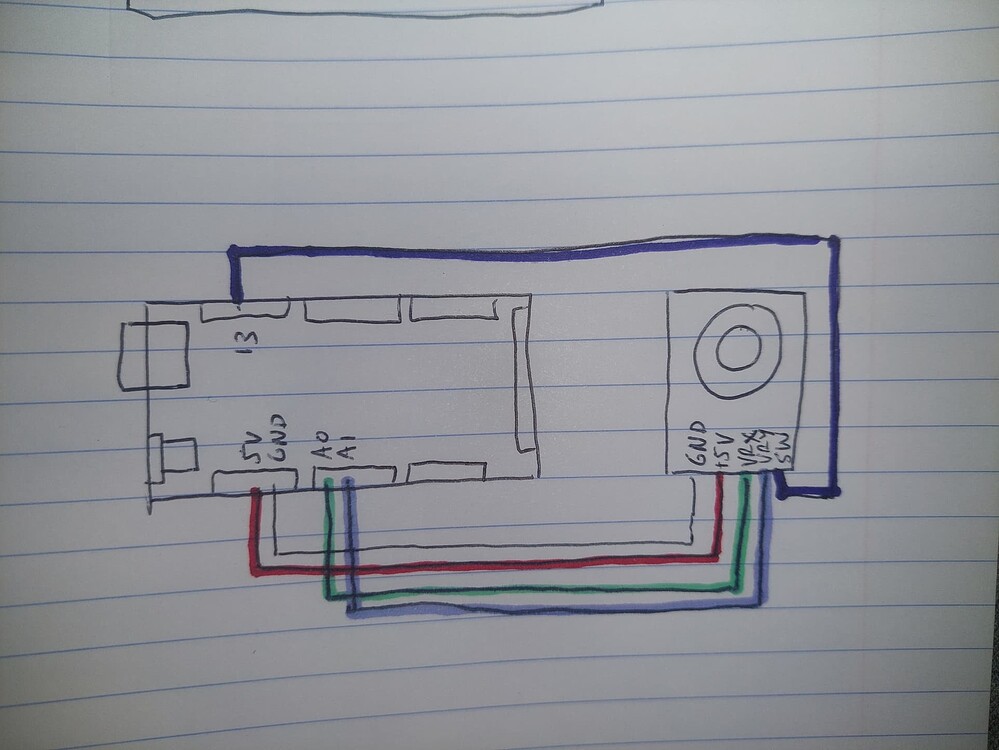 Joystick Not Correctly Outputting Position Values Sensors Arduino Forum