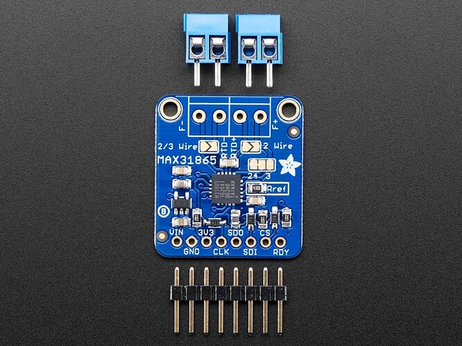 I Need Help Using My Pt100 Temp Sensor With Max31865 Amplifier Sensors Arduino Forum 