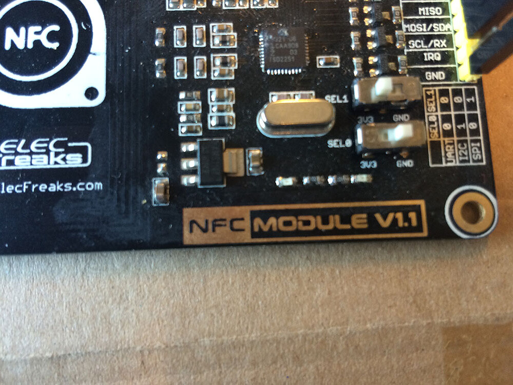 NFC module v1.1 - driver or library? - IDE 1.x - Arduino Forum