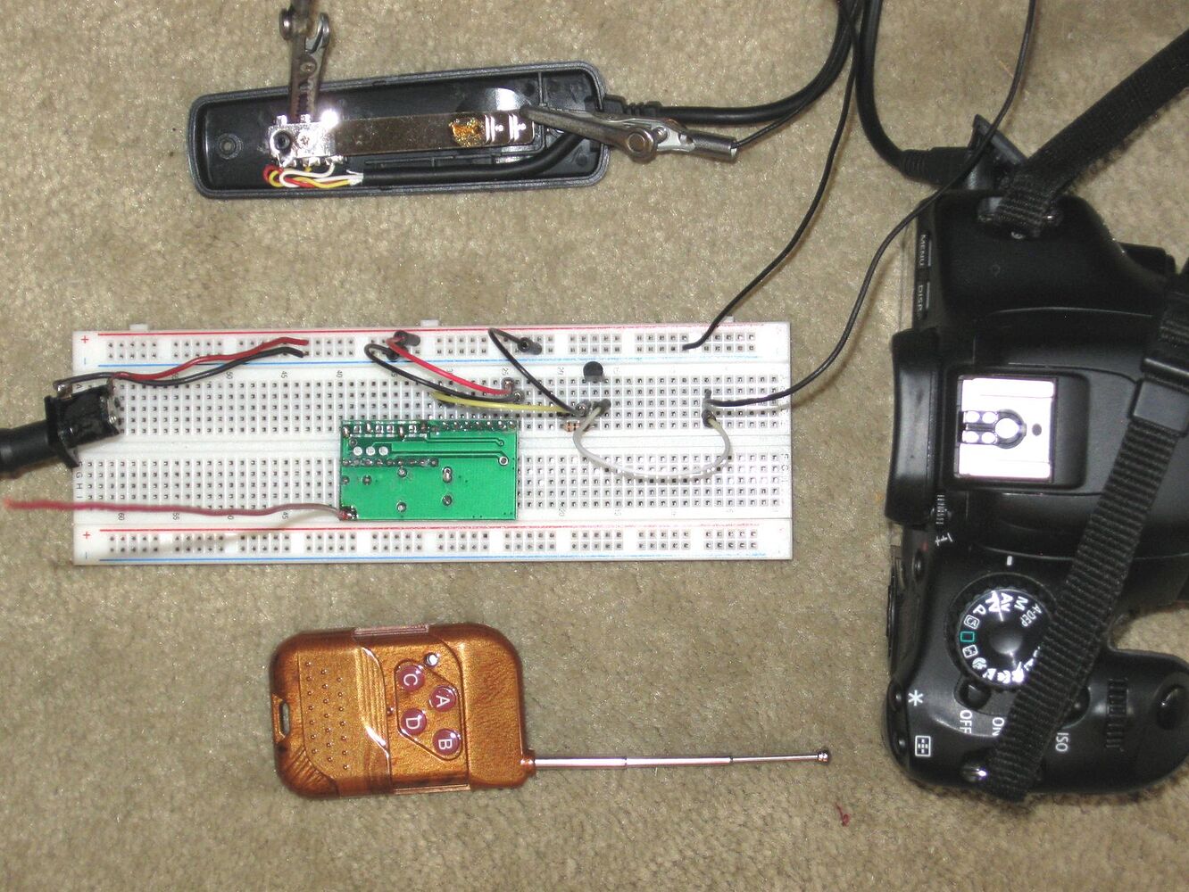 Walkie-talkies to control DSLR camera via Arduino - General Guidance - Arduino Forum