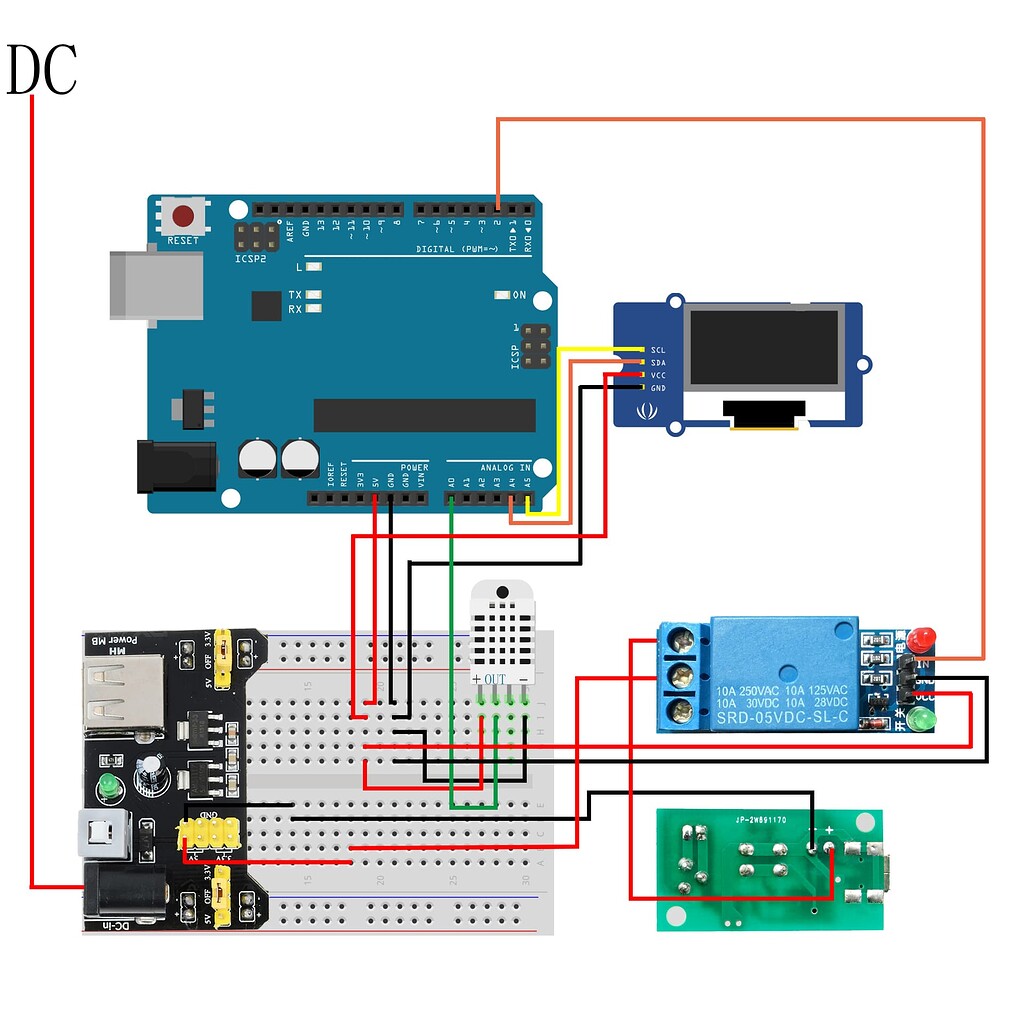 Humidifier: change wiring/code for DHT11 to AHT11 - Programming - Arduino Forum
