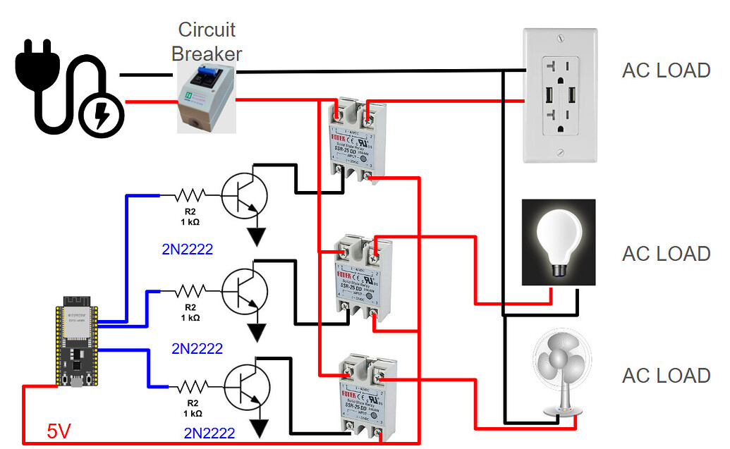 Driving A High Current Ssr Relay With An Esp32 Gpio Pins Page 2 General Guidance Arduino Forum