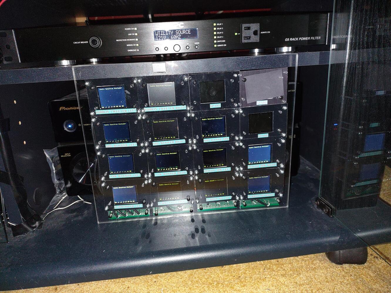 Audio Analyzer does not decay the spectrum - Programming - Arduino Forum