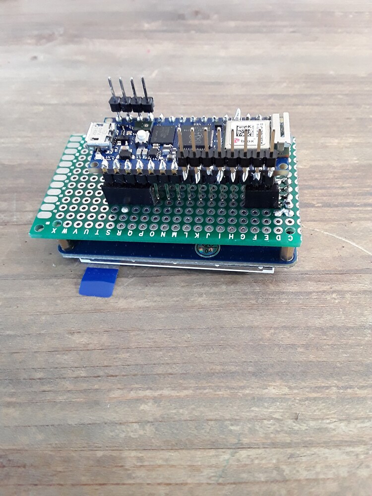 Hab mal wieder ein Bestigungsproblem - Deutsch - Arduino Forum