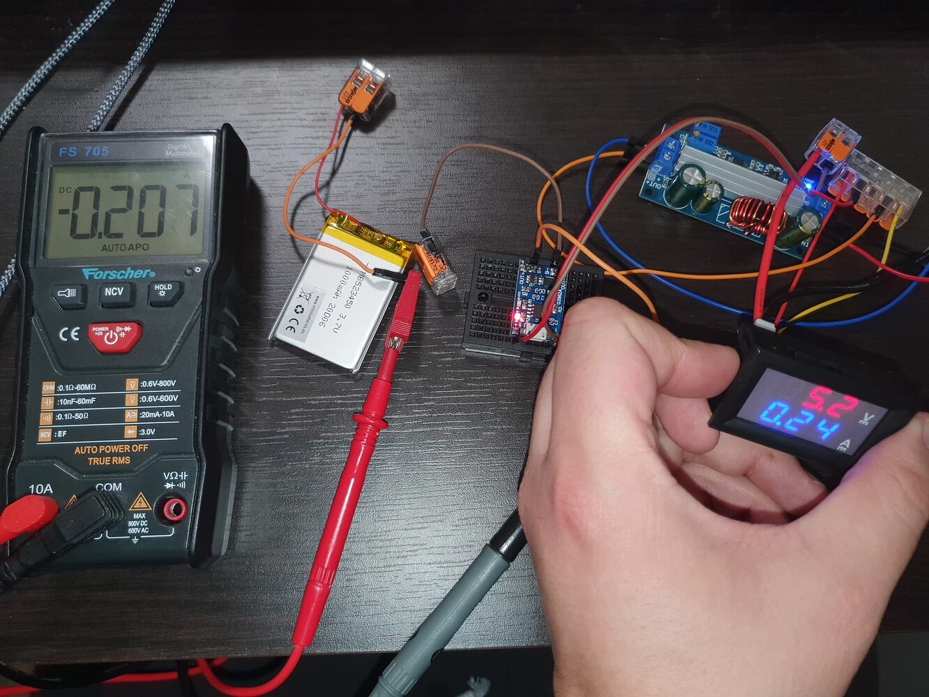 LiPo charging with lower current than expected - General Electronics - Arduino Forum