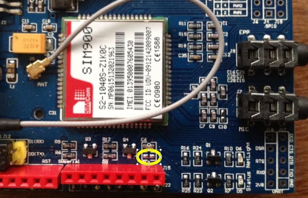 GSM SIM900 shield; cannot reset the shield board? - Networking, Protocols, and Devices - Arduino ...