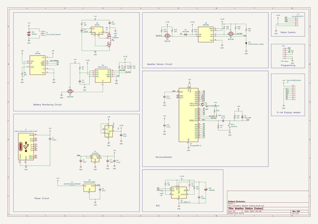 Weather Station Schematic/PCB - General Guidance - Arduino Forum
