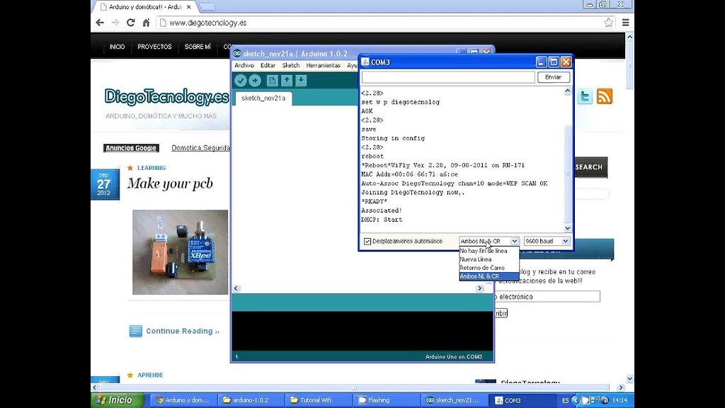 Ajuda com projecto final (Controlar aparelhos electrónicos através de ...