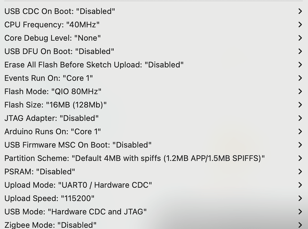 Trouble with connecting to ESP32 N16R8 because of RAM - Programming Questions - Arduino Forum