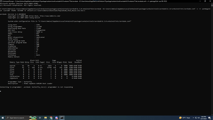 Issue with Uploading .hex File to Arduino Leonardo R3 atmega32u4 ... Issue with Uploading .hex File to Arduino Leonardo R3 atmega32u4 ...