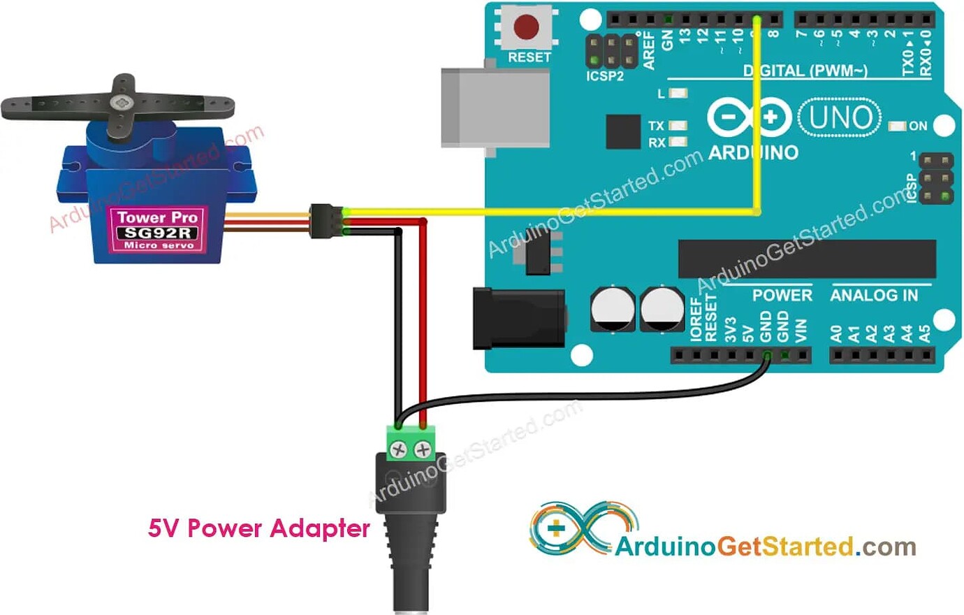 My arduino is turning off when giving power to many devices - General ... My arduino is turning off when giving power to many devices - General ...