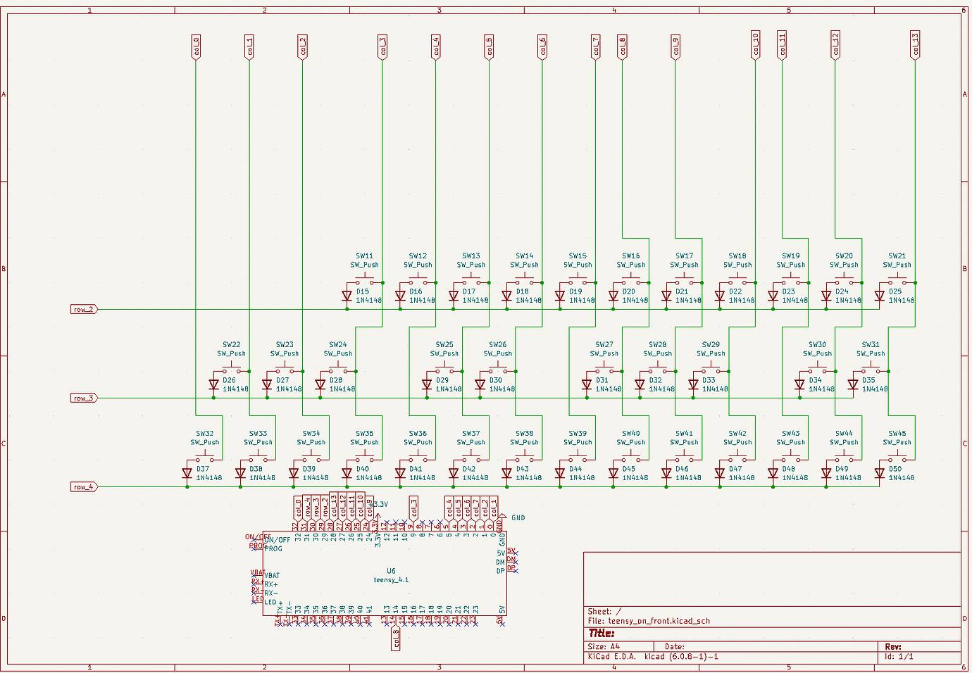 Button matrix works for usb midi but not print - Audio - Arduino Forum