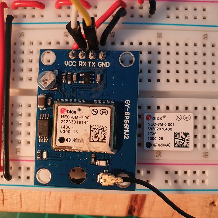 Neo6M GPS no lights at all - Sensors - Arduino Forum