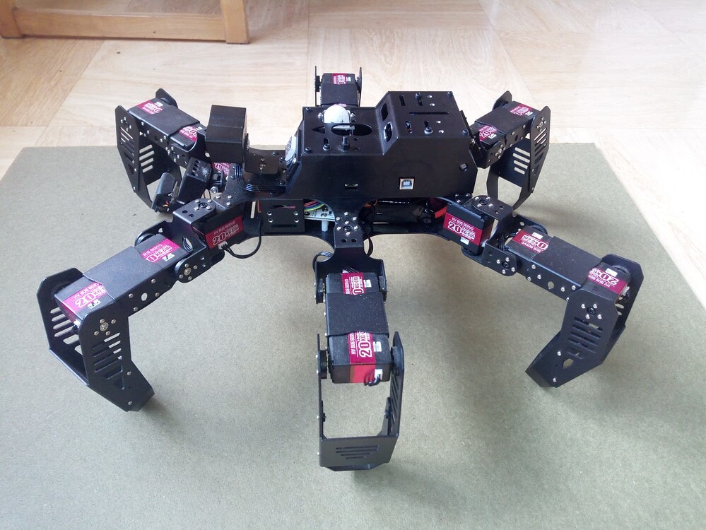 Hexapod Spider Robot - Science and Measurement - Arduino Forum