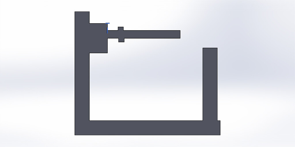 Strain gauges on cantilever beam with amplifier circuit and ...