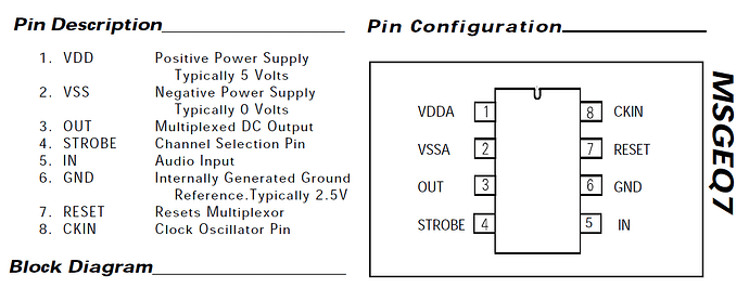 Schematic review MSGEQ7 - General Guidance - Arduino Forum