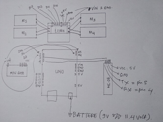 How bluetooth control self-balancing robot - General Guidance - Arduino ...
