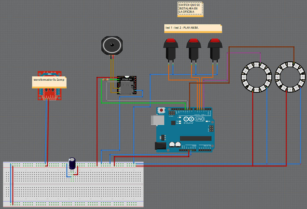 Adafruit NeoPixel y dos animaciones al mismo tiempo..? - Software ...