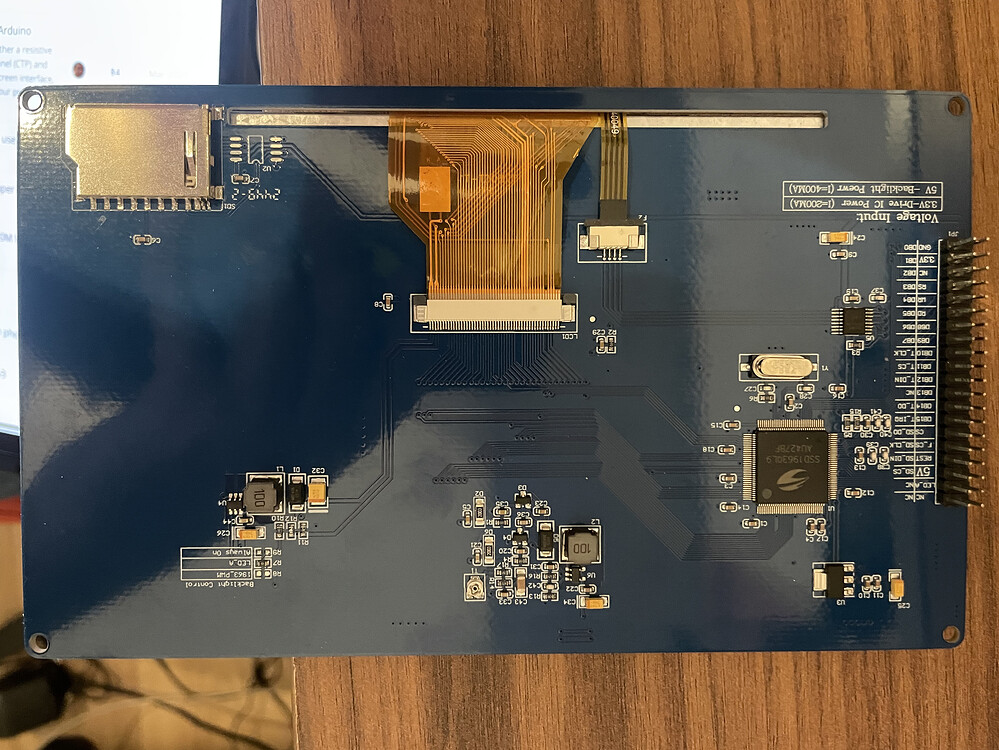 7'' TFT LCD SSD1963 800x480 no Touch to Arduino MEGA 2560 - Displays ...