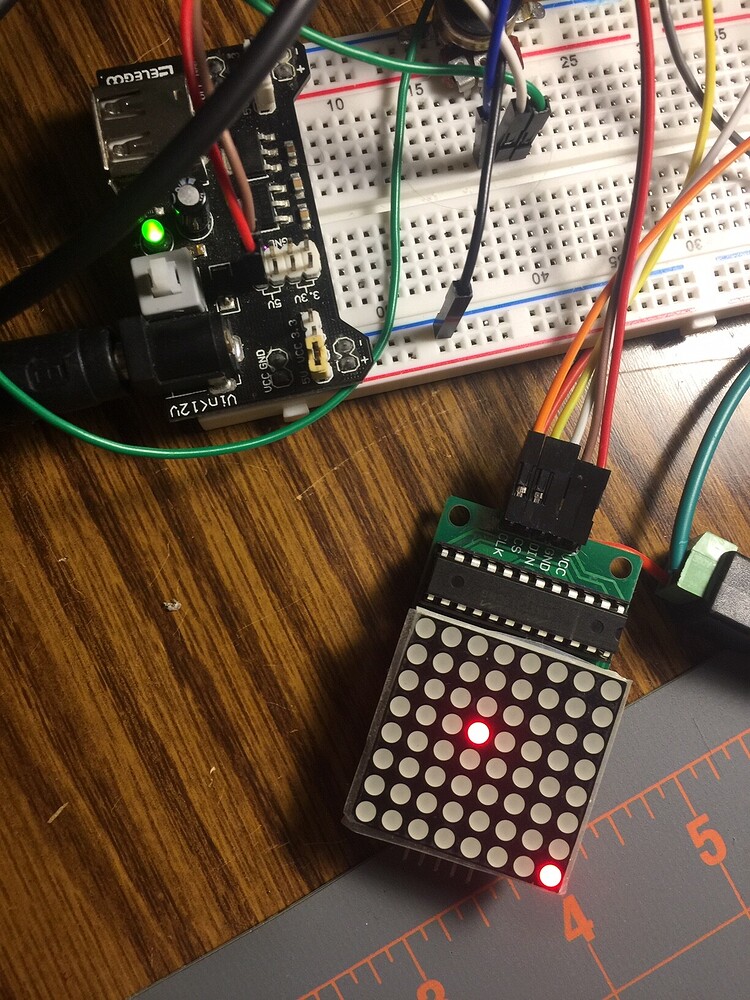 Arduino Pong With Dot Matrix - Robotics - Arduino Forum