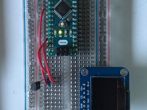 How Wire the SSD1306 (7 Wires) to my Arduino Nano (Test "Hello World ...