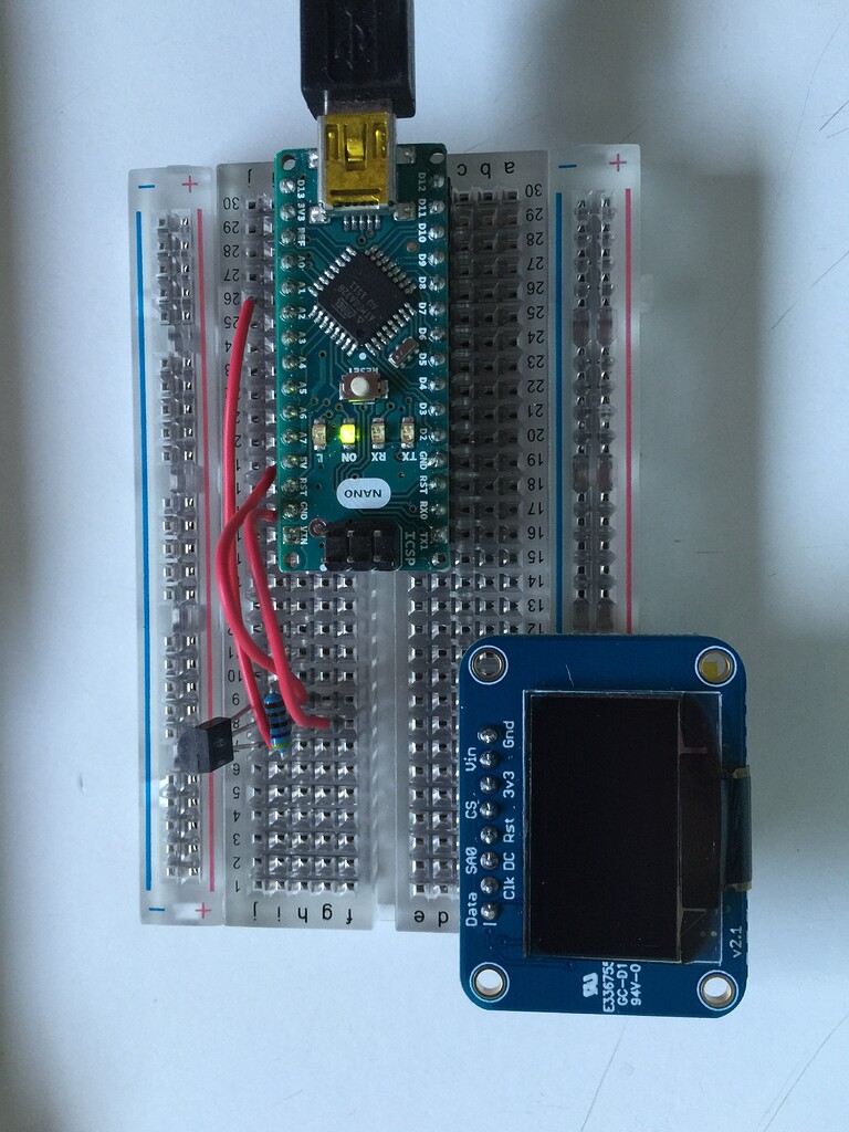 How Wire the SSD1306 (7 Wires) to my Arduino Nano (Test "Hello World ...