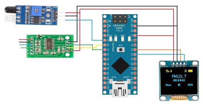 RPM Load cell and OLED conflict - Sensors - Arduino Forum