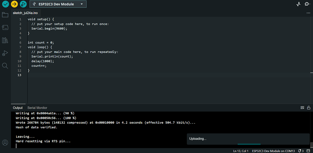 Struggles uploading code despite having connection - IDE 2.x - Arduino Forum
