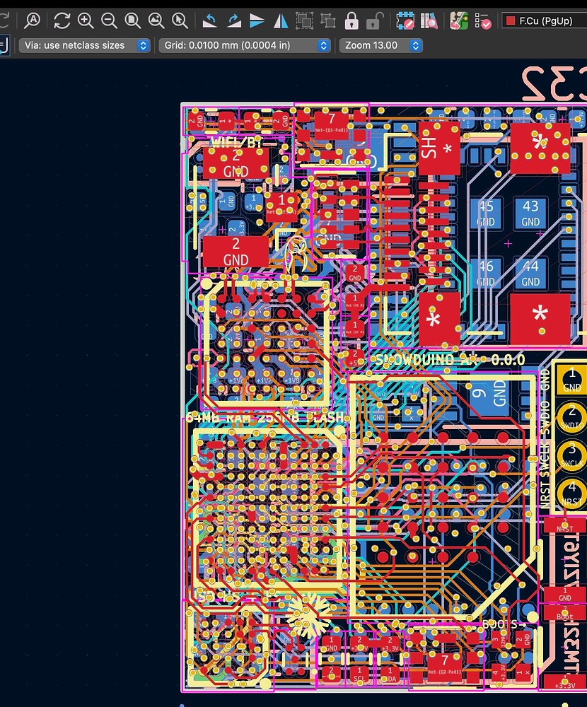 Very compact stm32 board pcb I have been designing - Product Design ...