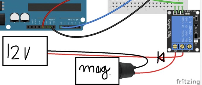 Electromagnet with relay reset arduino - General Guidance - Arduino Forum