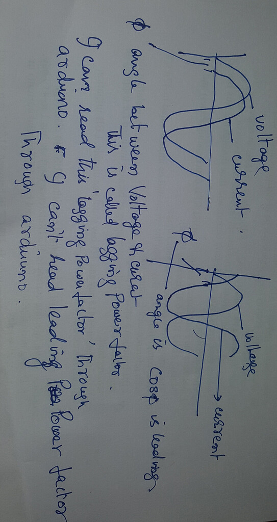 Detect leading power factor of automatic power factor - General ...