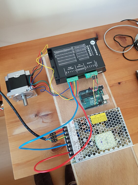 Branchement Arduino-R3 sur driver DM860E, programme associé - Français ...