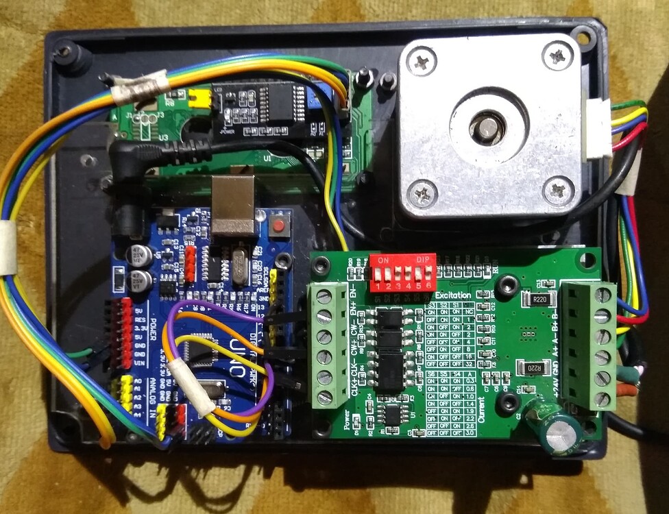Control velocidad Nema-17 con encoder - Software - Arduino Forum