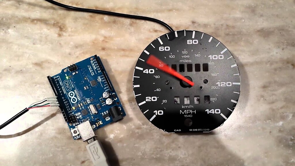 Arduino VW Golf Tacho Stepper - Deutsch - Arduino Forum