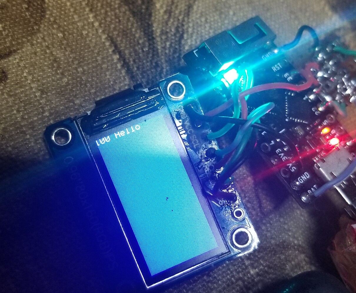 Solved 096 Display With Esp32 Inverted Font Displays Arduino Forum