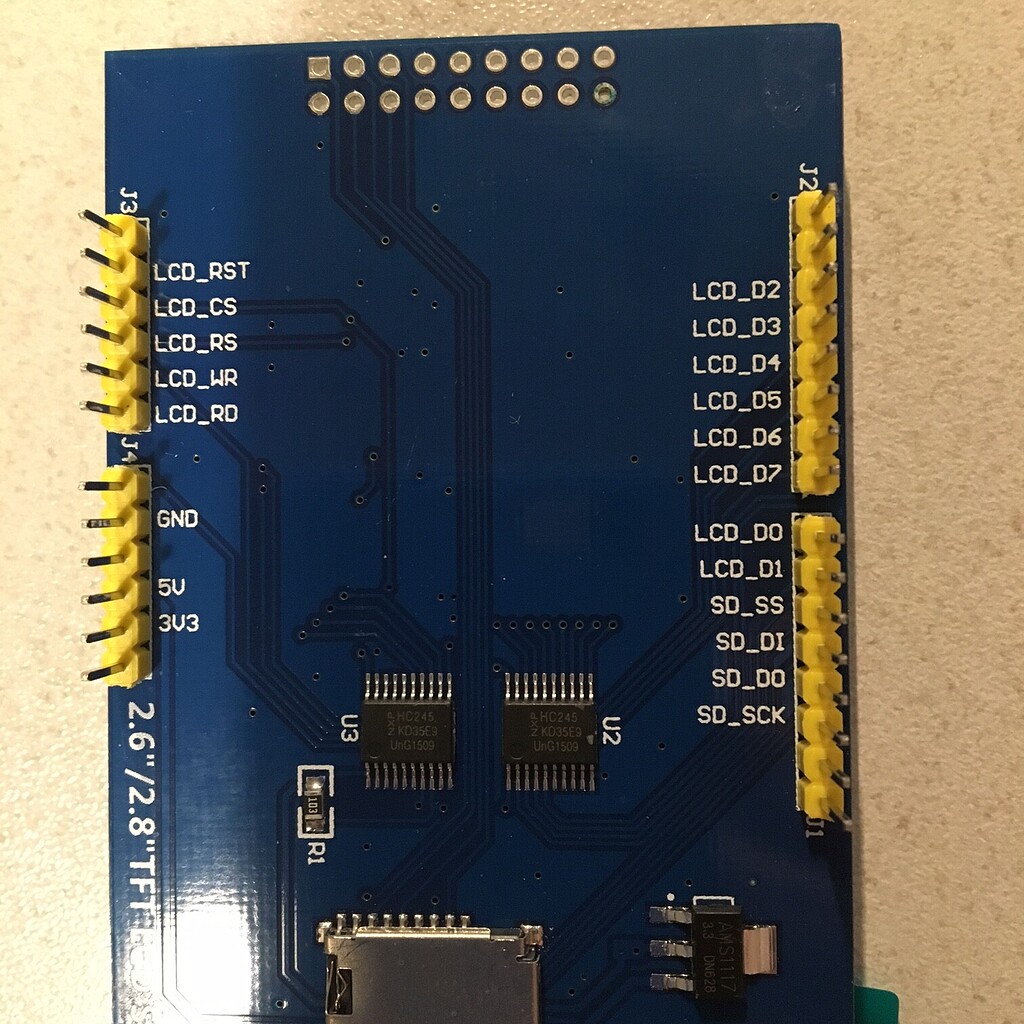 capire il tft uno r3 2.8 touch screen - Hardware - Arduino Forum