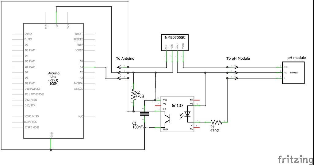 Isolated circuit for pH module to solve ground loop problem - Page 2 - General Electronics ...