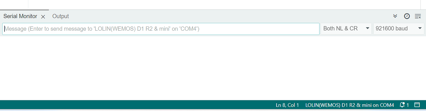 Port monitor error: command 'open' failed: Invalid serial port. Could not connect to COM serial ...
