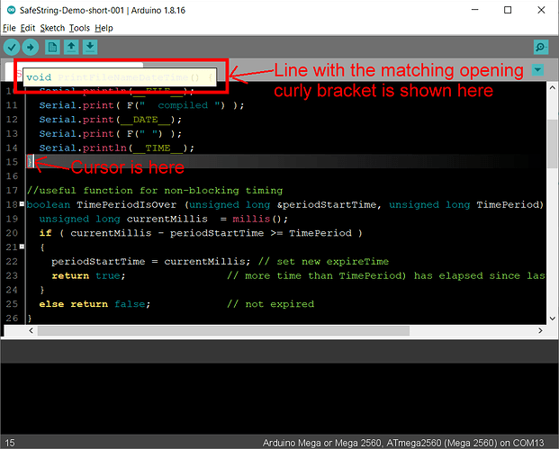 Where is the color for highlighting text at nachting opening bracket defined? - IDE 1.x ...