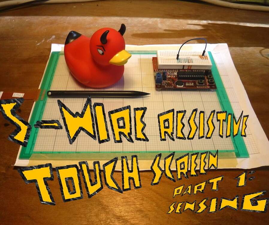 5-Wire Resistive Touch Screen wiring to arduino. - General Electronics ...